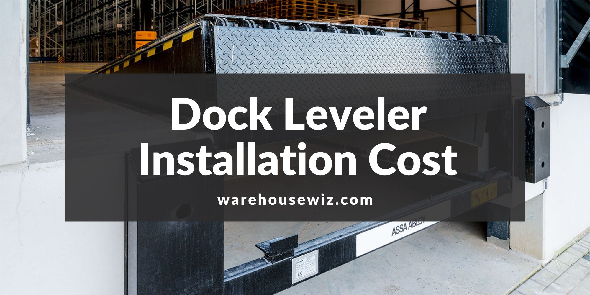 Here's What Dock Leveler Installation Costs